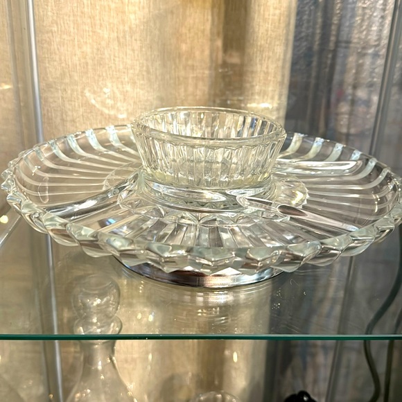Other | Vintage Lazy Susan Divided Snack Plate | Poshmark
